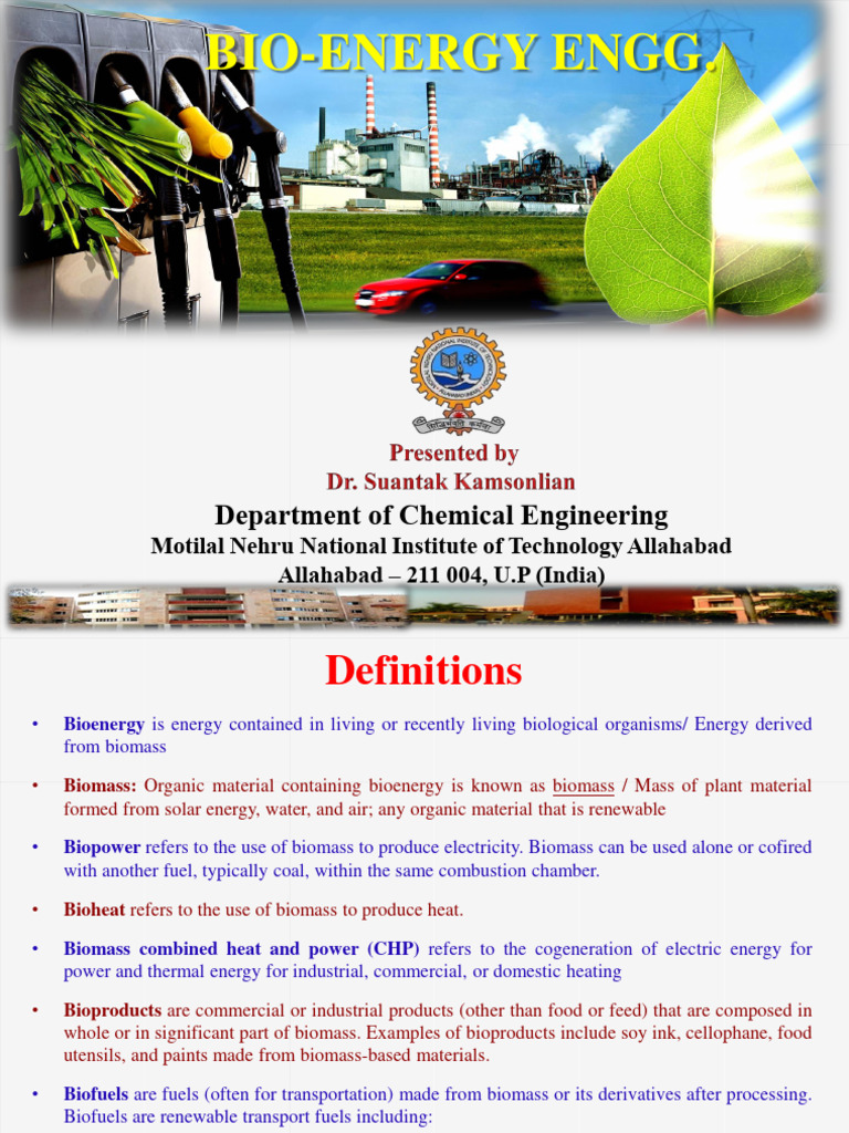 BIOENERGY Part 1 | PDF | Power Resources | Bioenergy