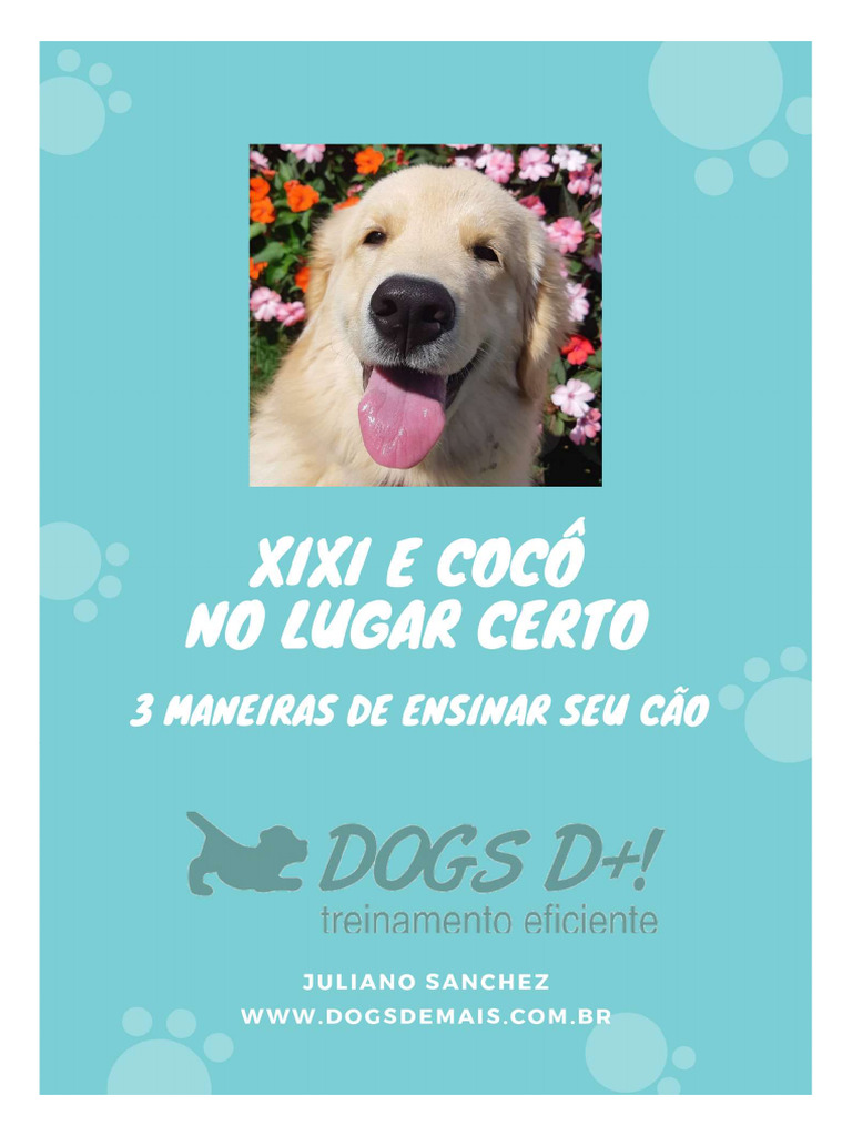 Cachorro - XIXI E COCO NO LUGAR CERTO | PDF | Cães | Aprendizado