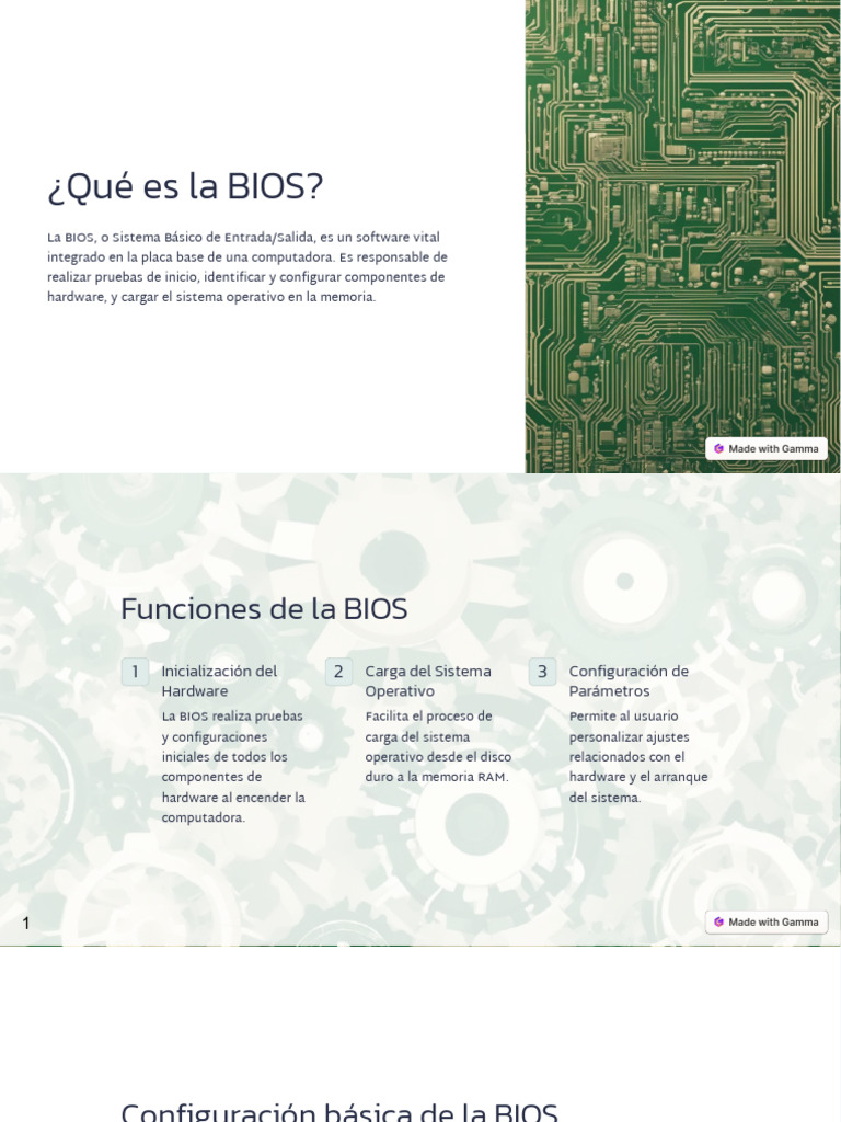 Que Es La BIOS | PDF | Bios | Hardware de la computadora