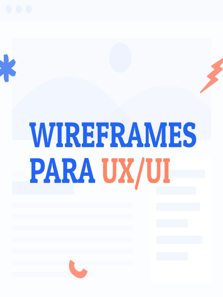 Wireframes para UX - UI | PDF