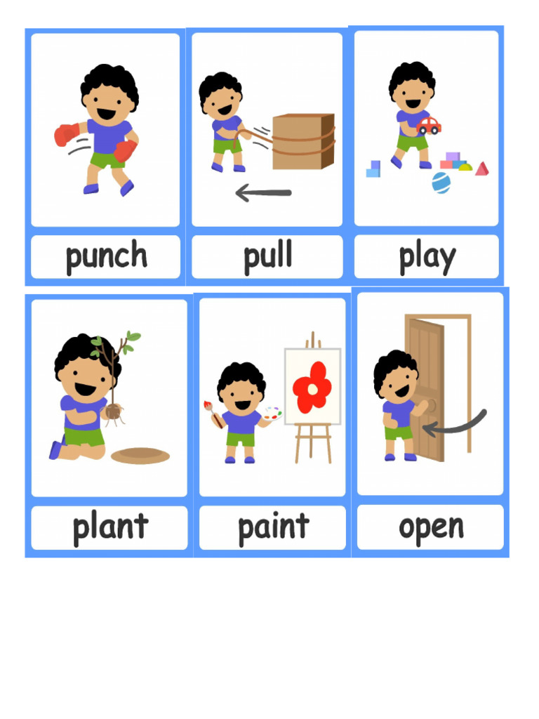 Verb Board Game | PDF