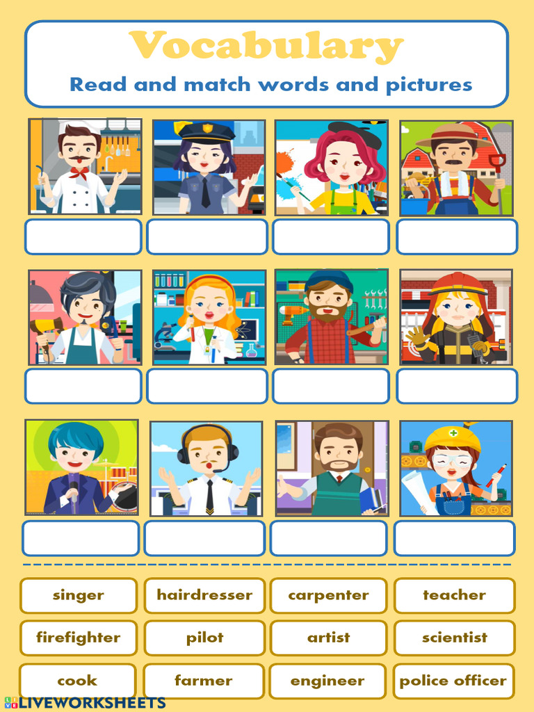 Vocabulary: Jobs and Occupations | PDF | Technology & Engineering