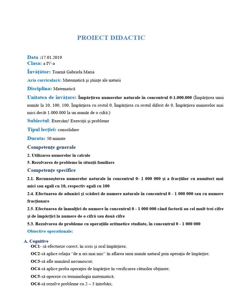 25 Proiect Mate | PDF