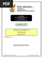 Math Lit Grade 12 Term 2 Assignment QP 2023 (Eng) | PDF | Area | Metrology