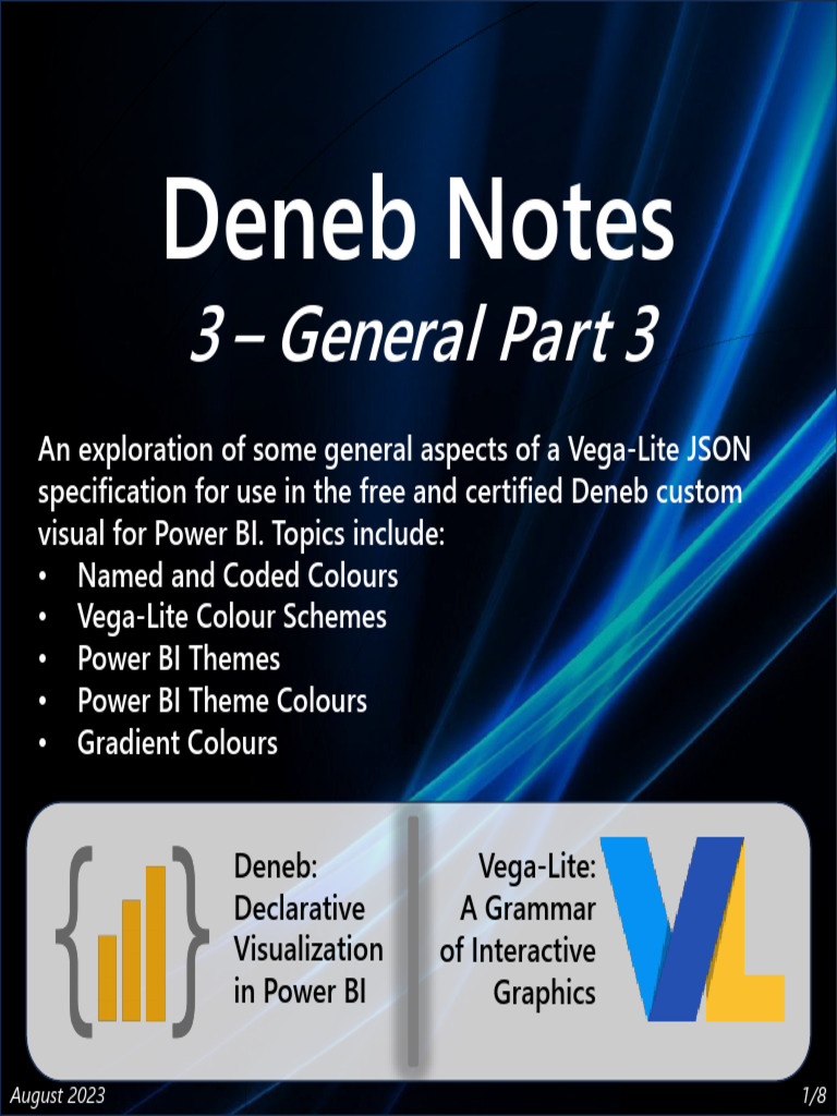 Deneb Notes 3 General Part 3 1691851871 | PDF | Color | Artistic Techniques