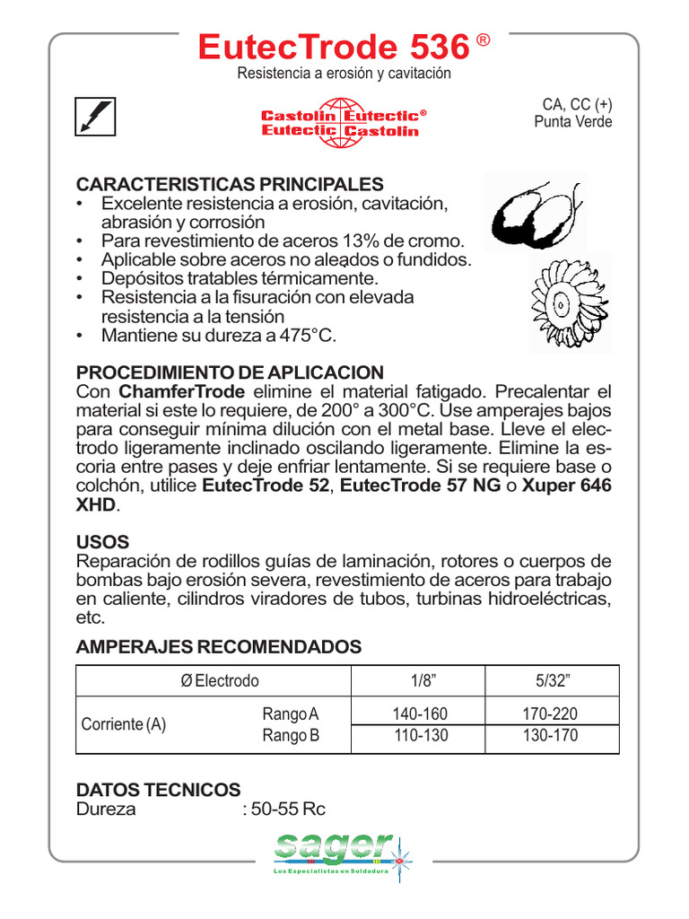 EutecTrode 536 - 0 | PDF | Hogar, jardinería y bricolaje | Informática
