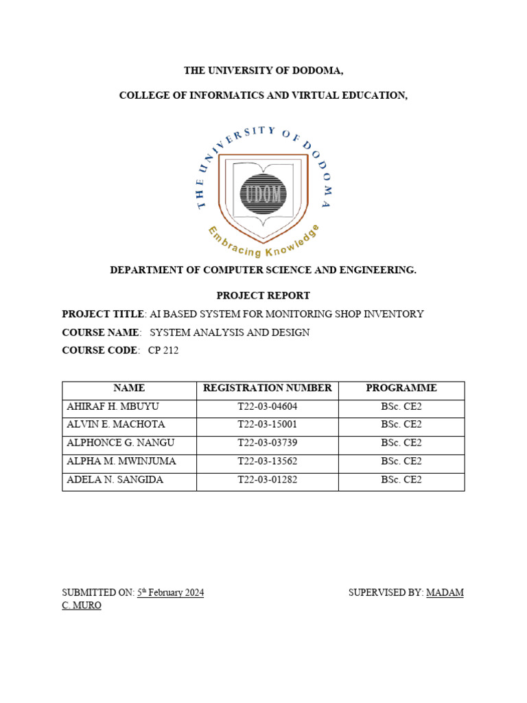 Sad Project | PDF | Agile Software Development | Databases
