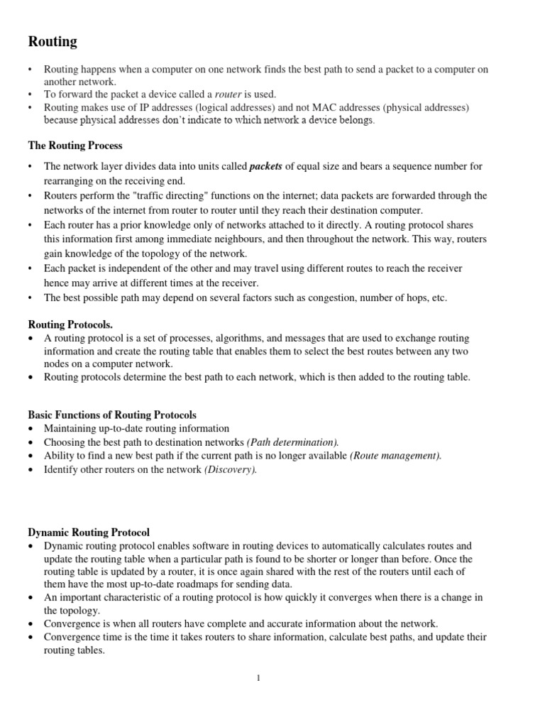 Routing_RIP_OSPF | PDF | Routing | Computer Network