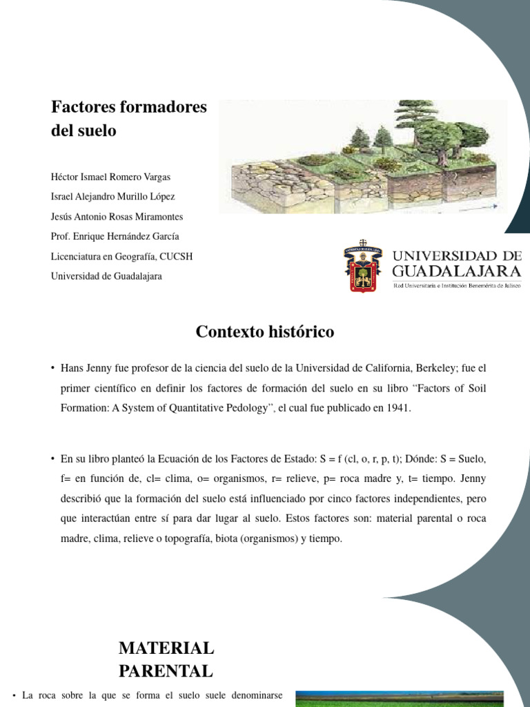 Factores Formadores Del Suelo Génesis 24A | Descargar gratis PDF ...