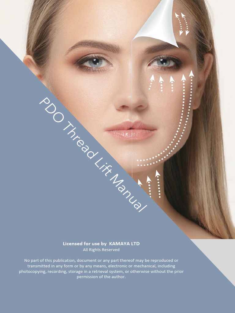 PDO Thread Lift Manual | PDF | Sterilization (Microbiology) | Waste PDO Thread Lift Manual | PDF | Sterilization (Microbiology) | Waste