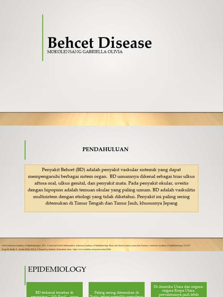 Behcet Disease | PDF