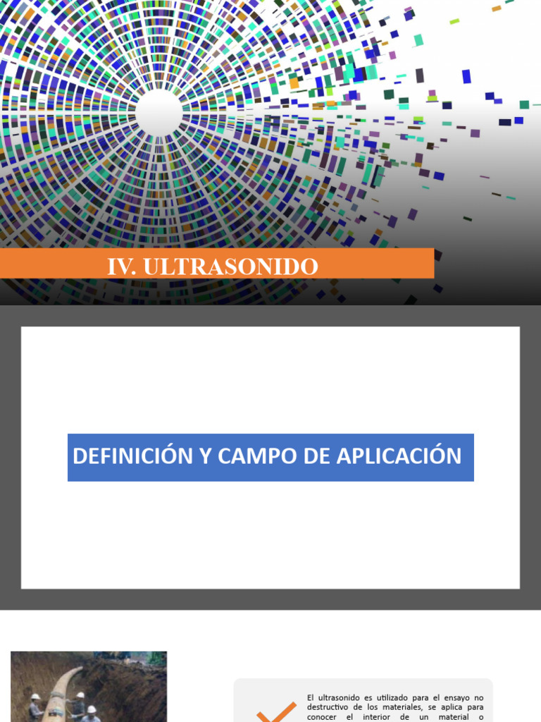 IV. Ultrasonido (UT) | PDF | Ultrasonido | Longitud de onda