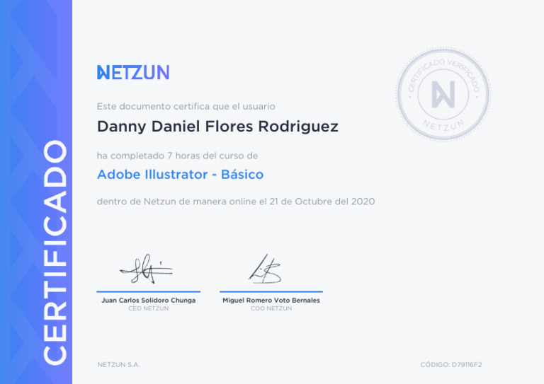 Certificado Adobe Illustrator - Básico | PDF