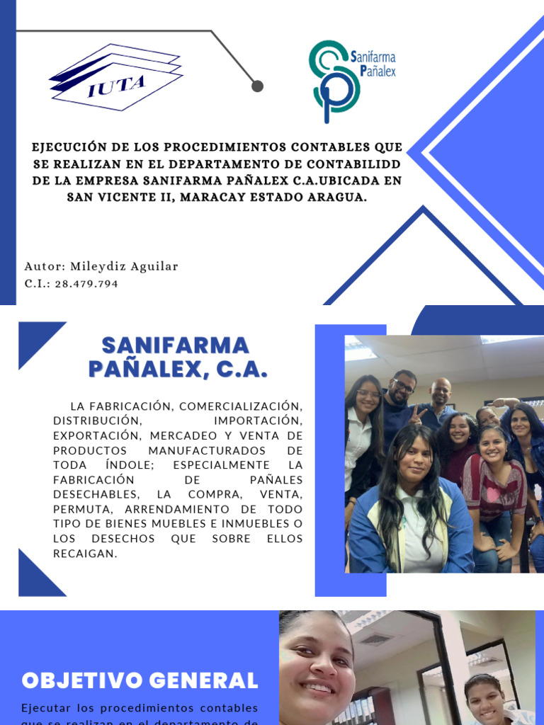 Mileydiz a. Presentación Pasantias | PDF | Industrias de servicio | Servicios financieros