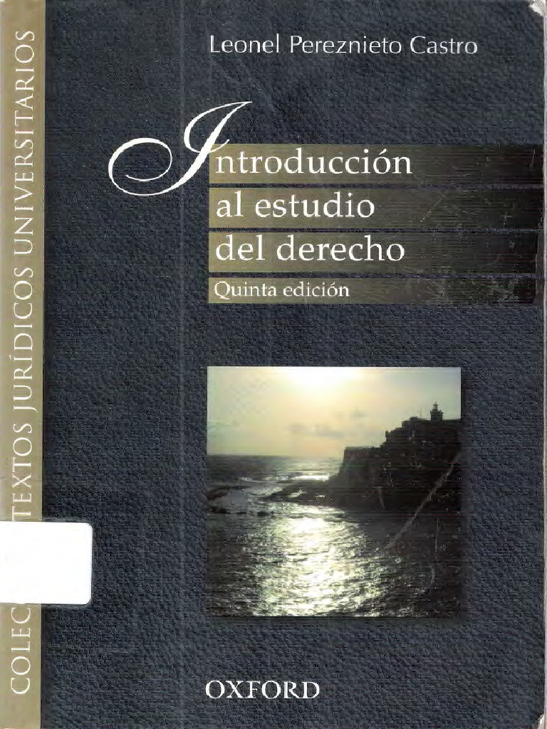 Introducción Al Derecho Leonel Pereznieto Castro | Descargar gratis PDF | Universidad | Ciencias ...