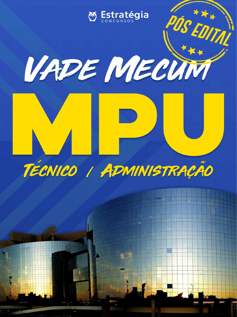 Vade Mecum Estratégico - Mpu Técnico - Pós Edital PDF | PDF | Educação ...