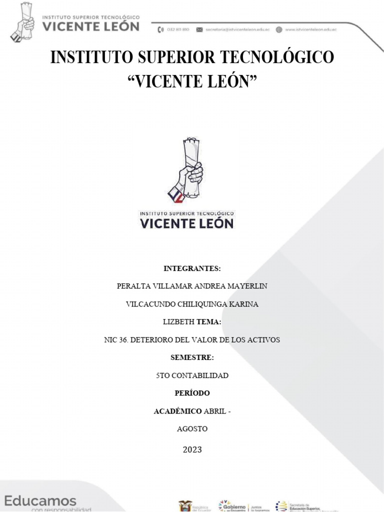 Nic 36 Deterioro Del Valor de Activo PDF | Descargar gratis PDF ...