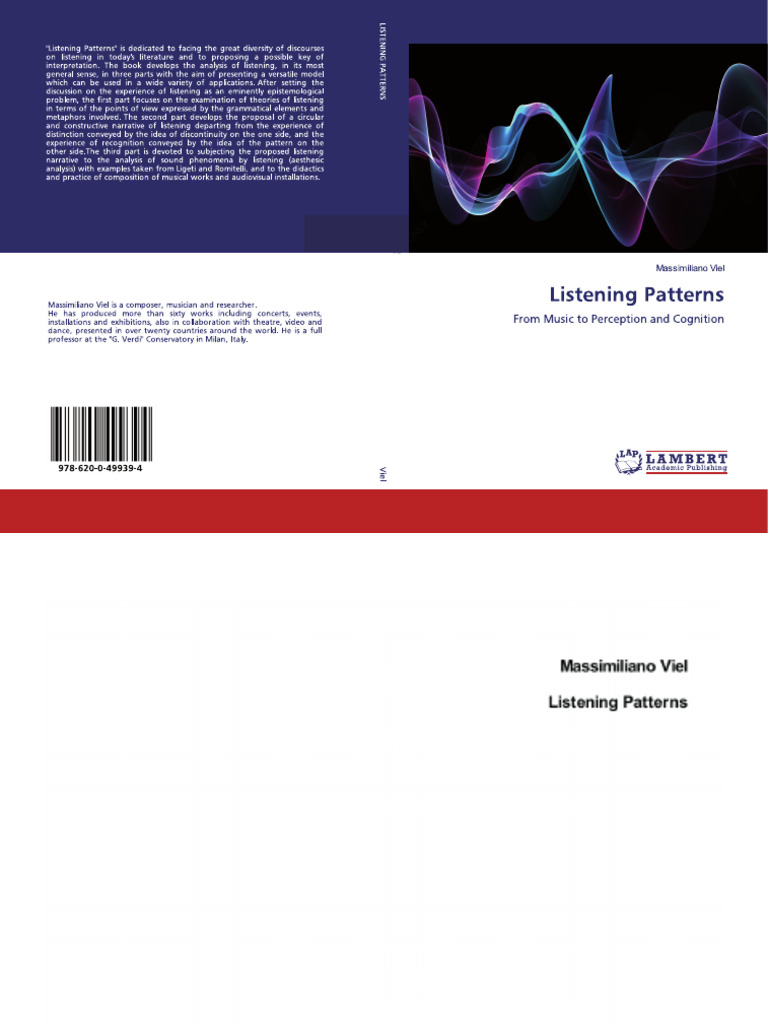 Dokumen - Pub - Listening Patterns From Music To Perception and ...