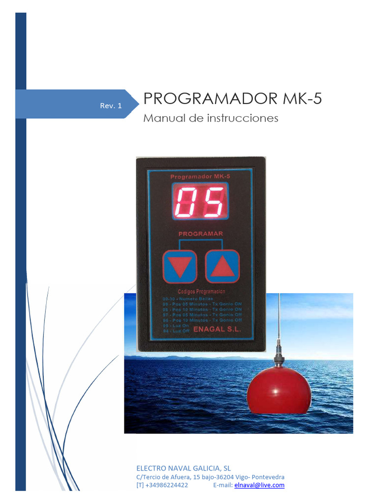 Programador MK-5 Manual | PDF | Informática | Bienes manufacturados