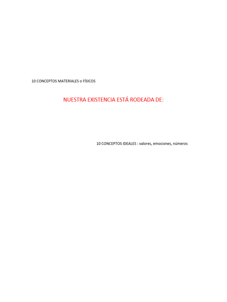 El Concepto | PDF | Humano