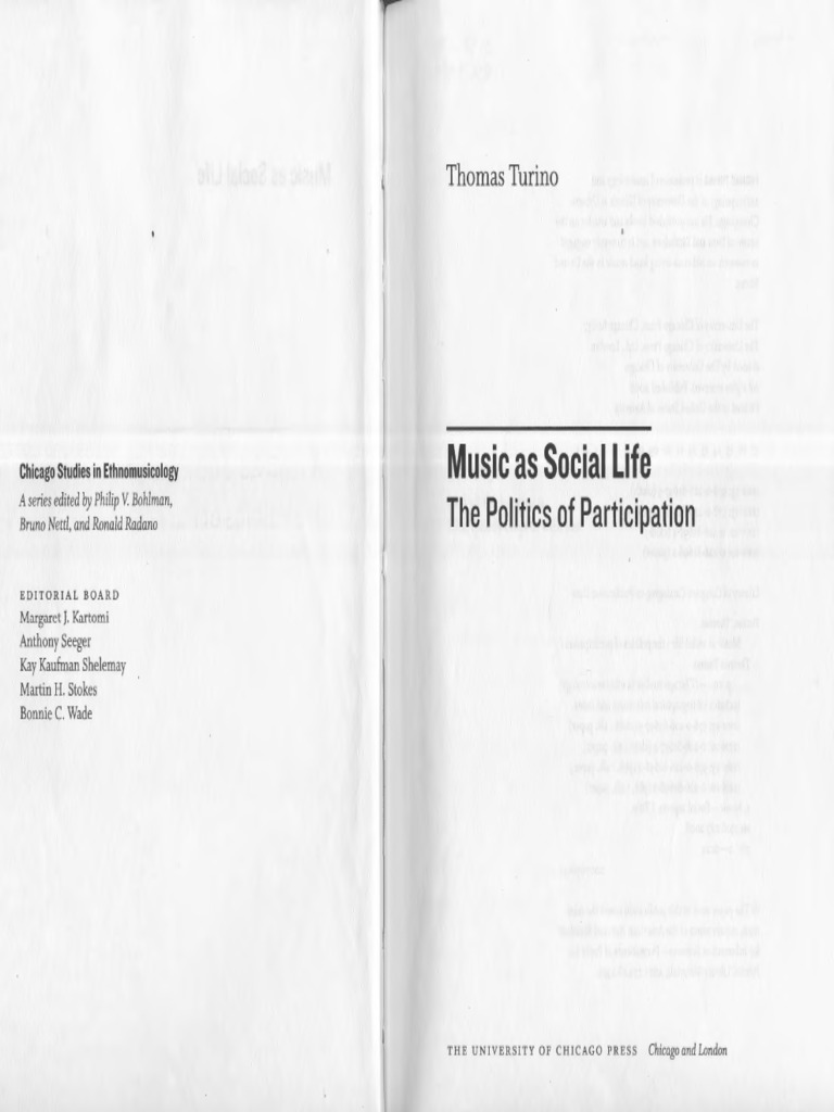 Turino, T. - Why Music Matters | PDF | Semiotics | Flow (Psychology)
