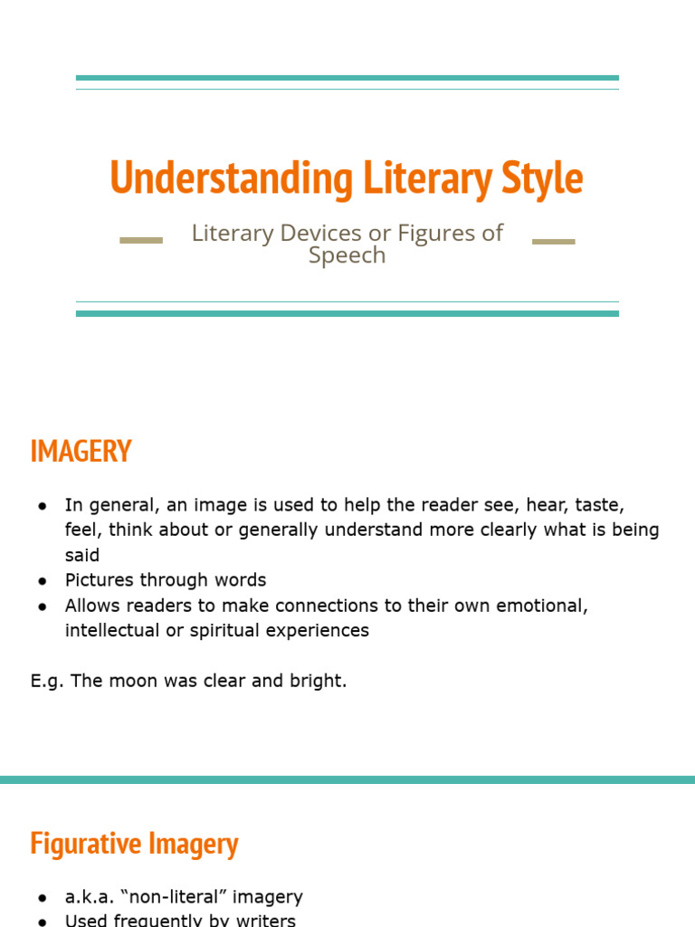Literary Devices Guide for Students | PDF | Poetry | Syllable