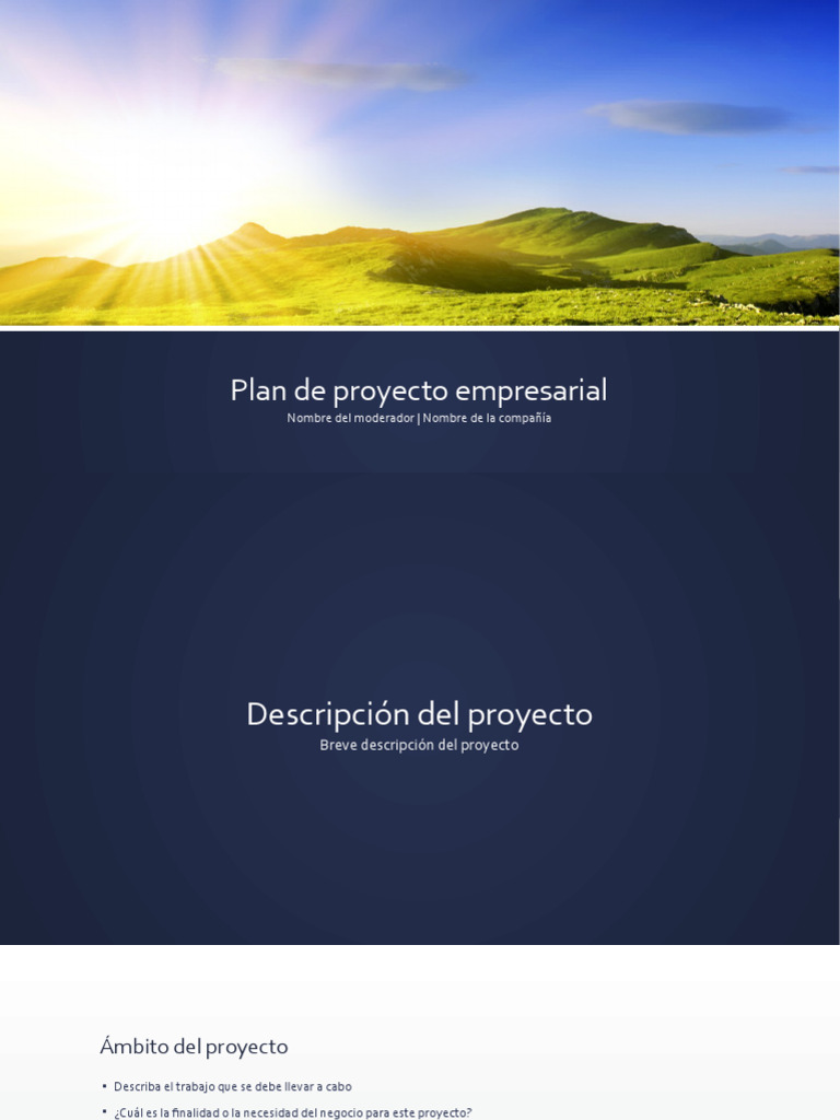 Plan Del Proyecto de Tolano | PDF | Business | Economias