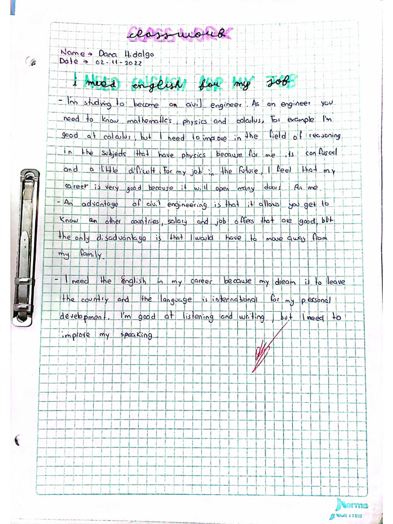 Classwork DanaHidalgo | PDF