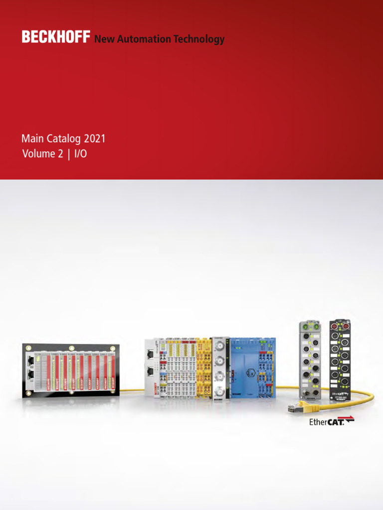 Beckhoff Main Catalog 2021 Volume2 | PDF | Electric Motor | Personal Computers