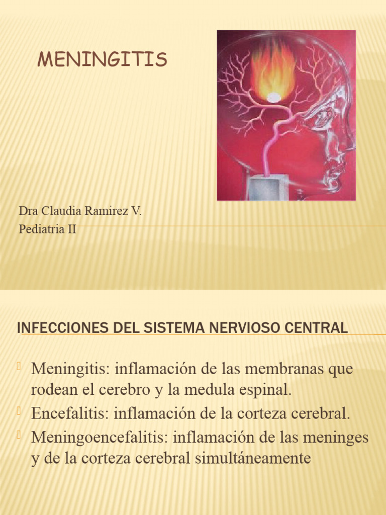 Meningitis Bacteriana: Diagnóstico y Tratamiento | PDF | Meningitis ...