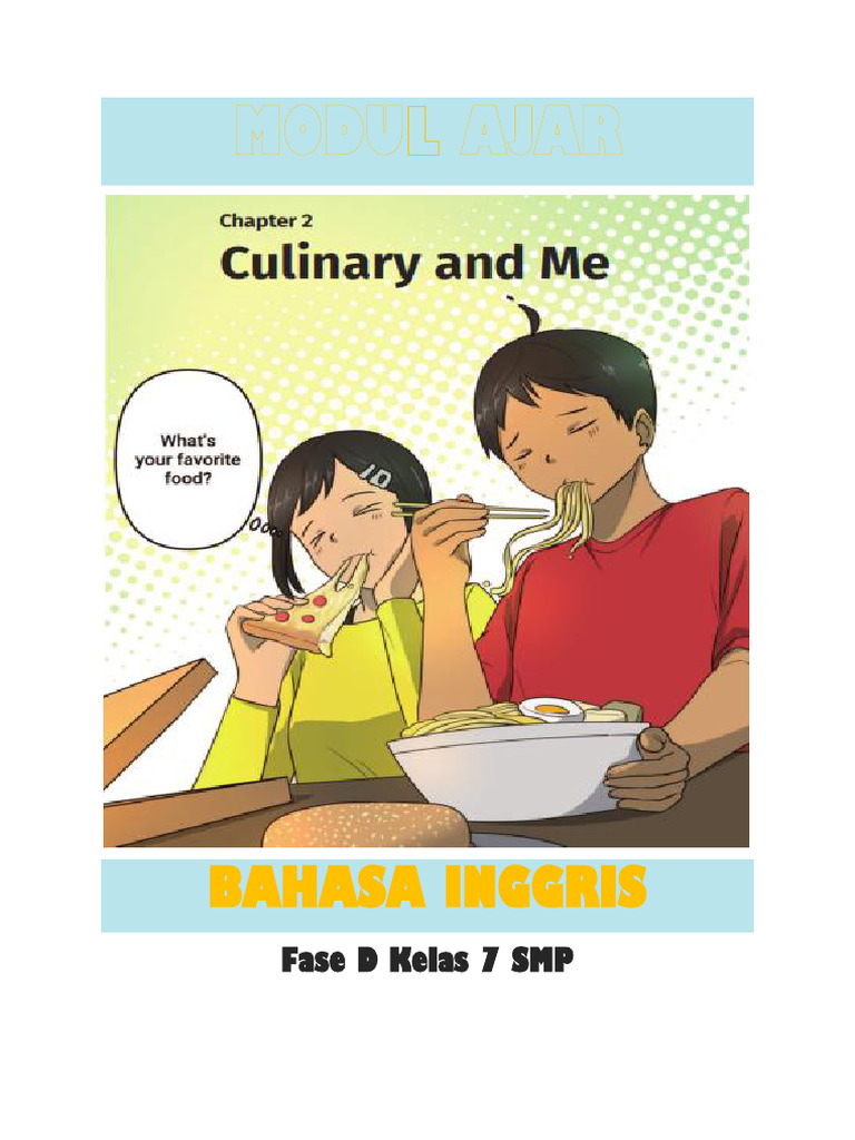 MA Chapter 2 Culinary and Me | PDF