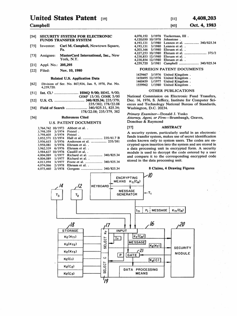 Security System For Electronic F | PDF