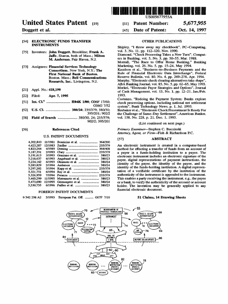 Electronic Funds Transfer Instru | PDF