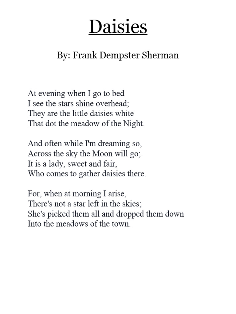 Daisies | PDF