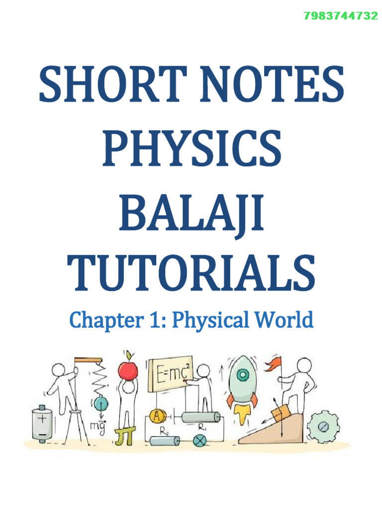 1. Physical World | PDF | Force | Physics