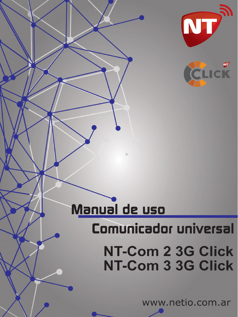Manual NT-Com 3G Click | PDF | 3 G | paquete general de Radio sevicio