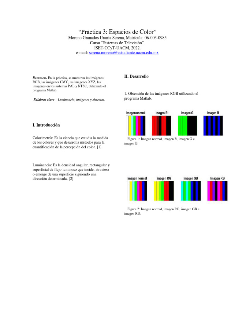 Espacios de Color | PDF | Modelo de color Rgb | Color