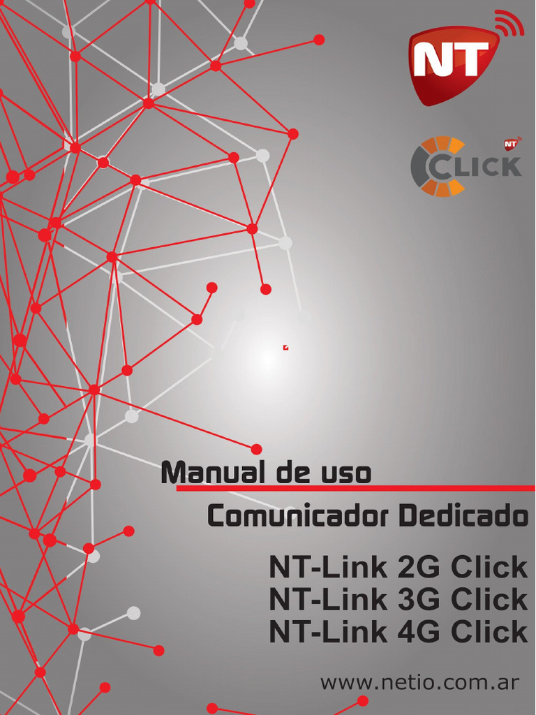 Manual GPRS NT-Link Click | PDF | 3 G | paquete general de Radio sevicio