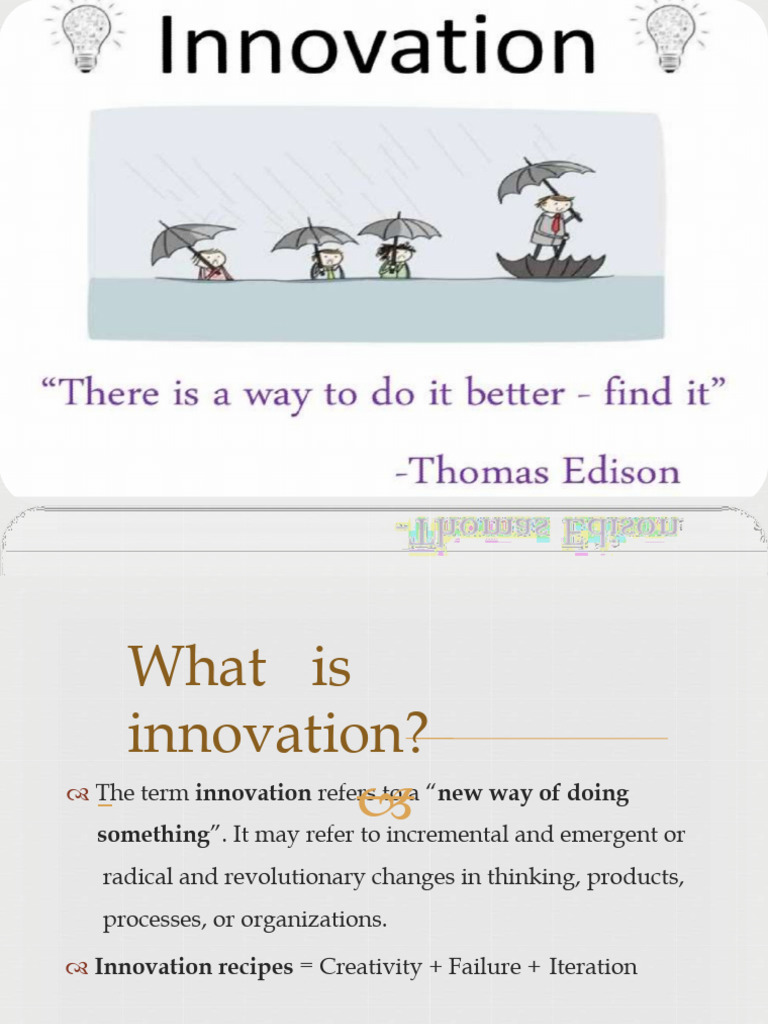 Innovation Typesandphases | PDF | Innovation | Product (Business)