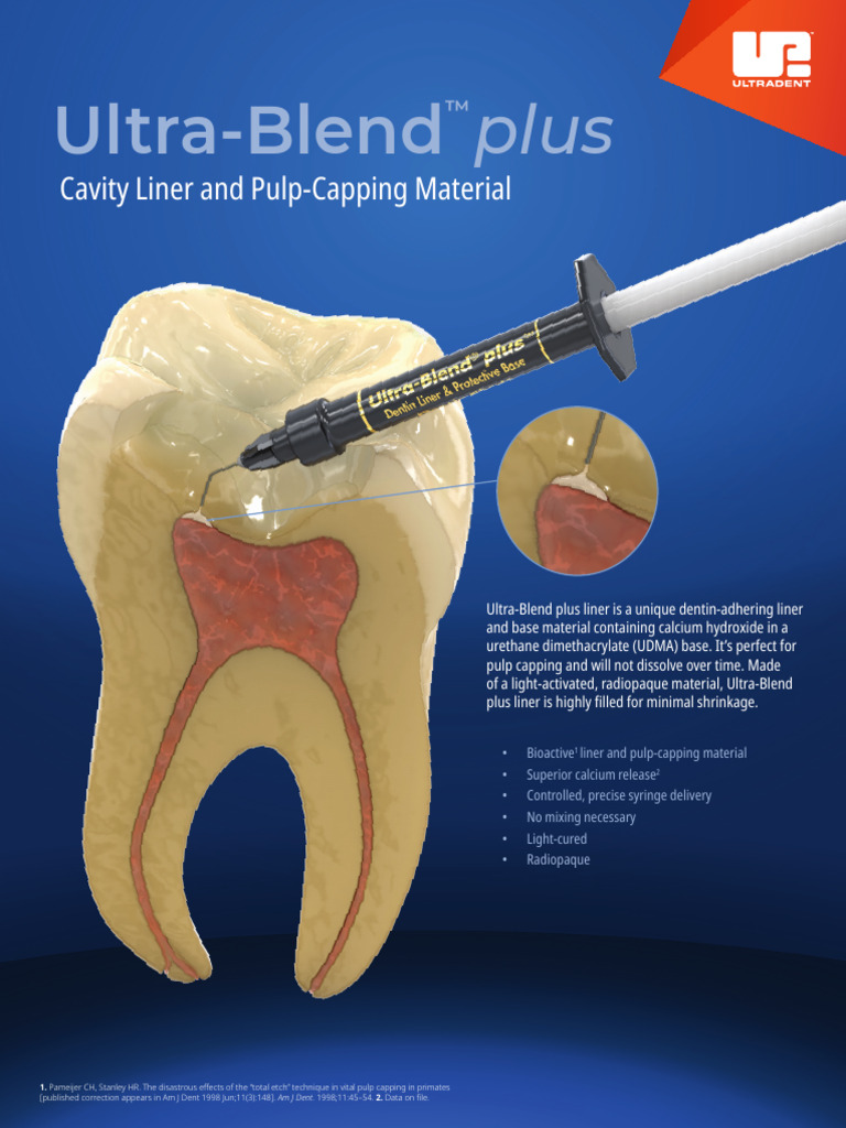 Ultra Blend Plus Liner Sales Sheet 15706AR12 | PDF | Dentistry | Materials
