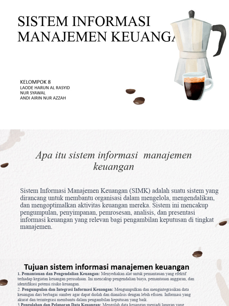 Sistem Informasi Manajemen Keuangan | PDF