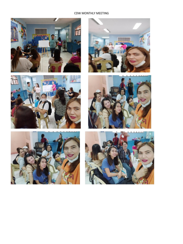 CDW Monthly Meeting | PDF