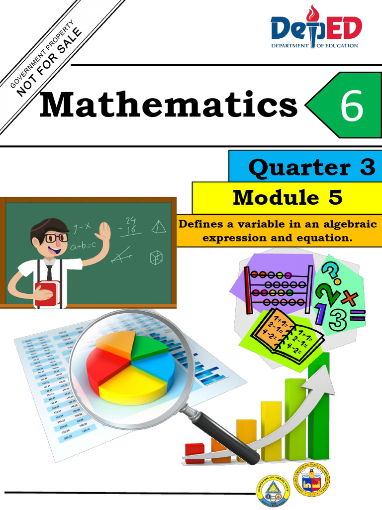 Math 6-Q3-M5 | PDF | Variable (Mathematics) | Learning