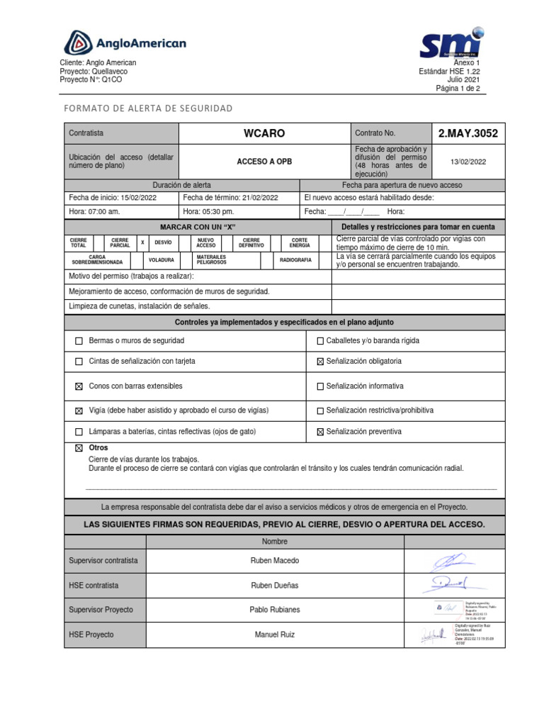 Alerta de Seguridad - Acceso A Opb | PDF