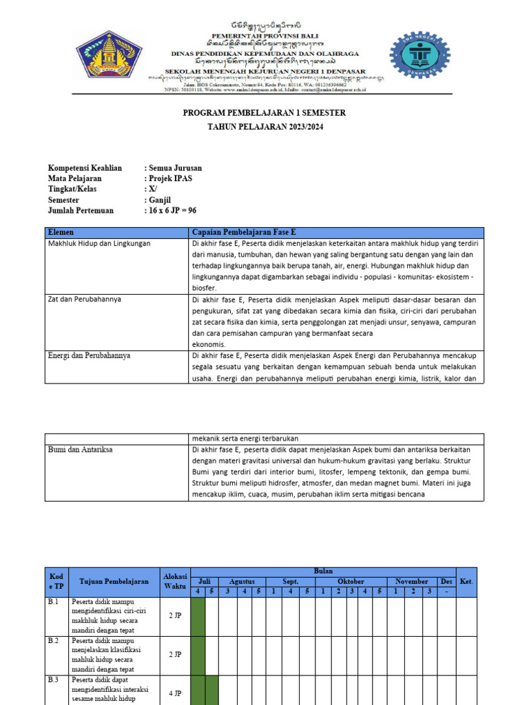 Prosem TP. 2023-2024 | PDF