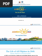 AMBISYON Natin 2040 | PDF