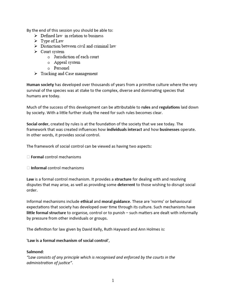 Basic Concept of Law | PDF | Supreme Courts | Justice Of The Peace