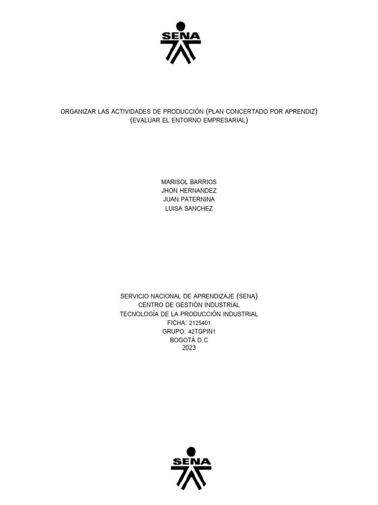 Evaluación de Entornos en PRESH TECH | PDF | Business | Residuos
