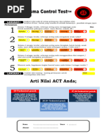 Asthma Control Test | PDF