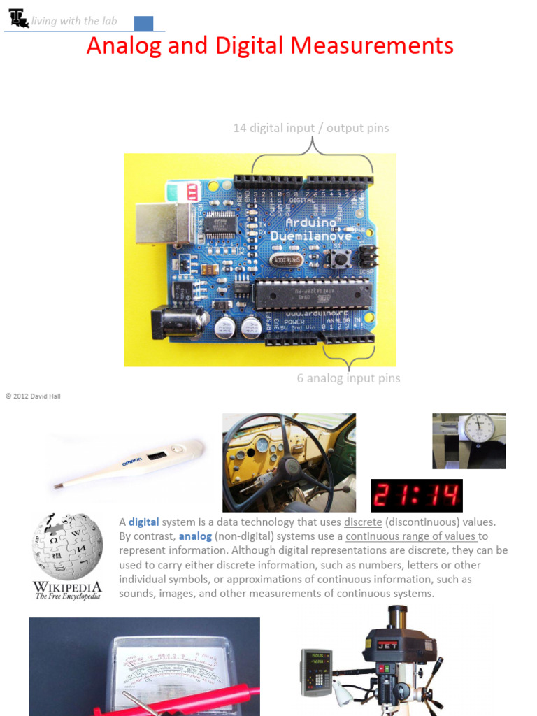 3-Analog Vs Digital Read and Write | PDF | Voltage | Information